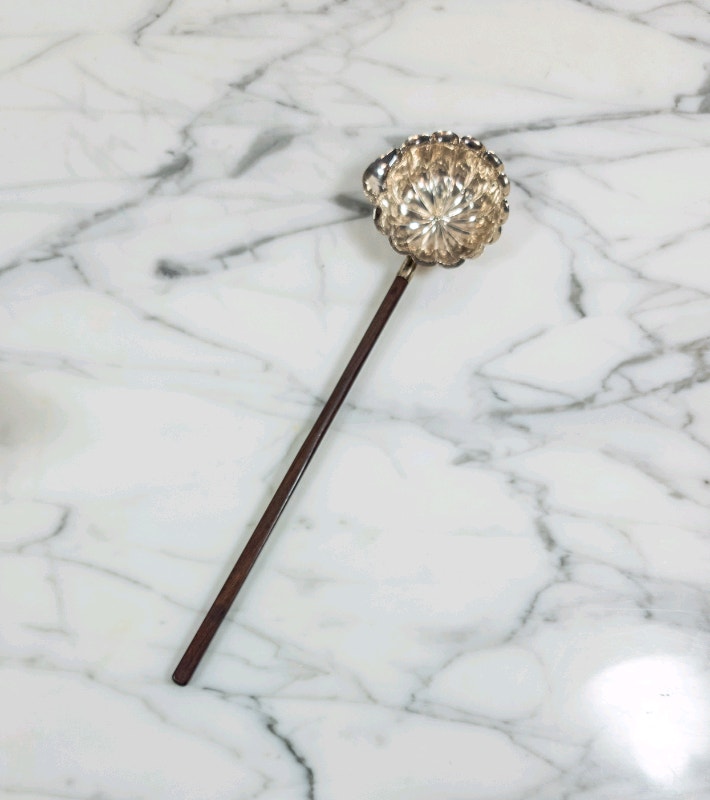 Antique 18th Century Fluted Silver Toddy Ladle Gourd Shell Form | Arts ...