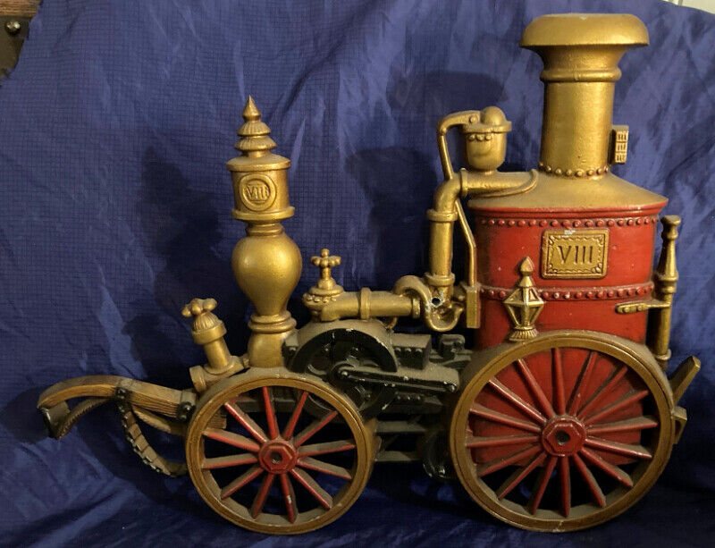 Sexton USA Aluminum Wall Hanging Plaque Steam Fire Engine VIII | Arts ...