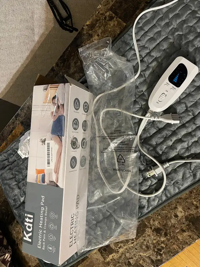 NEW ,Kdti Electric Heating Pad - Back Pain & Cramps Relief | Health ...