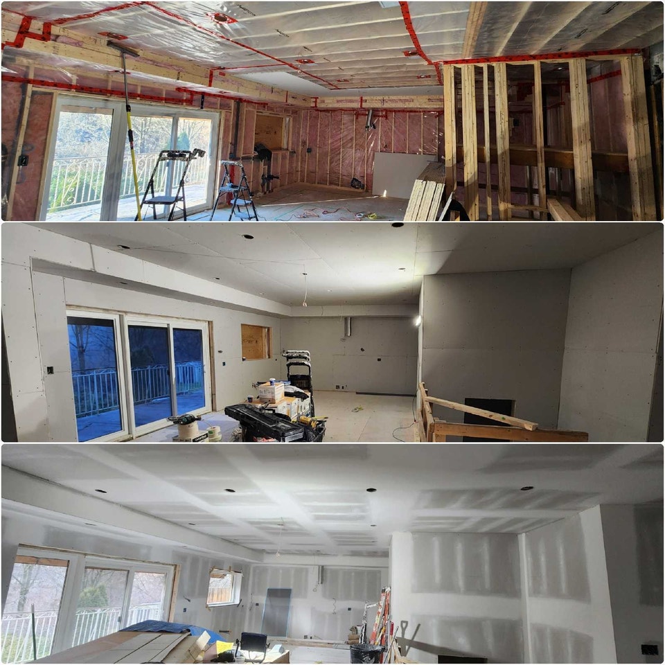 Drywalling, Taping, Popcorn ceiling removal | Construction & Trades ...