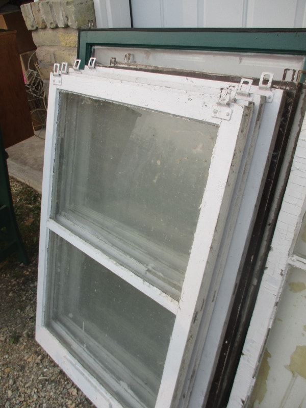 OLD 1915 STORM WINDOWS $10 EA. GARAGE GREENHOUSE YARD DECOR | Windows ...