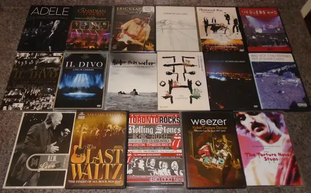 Zappa - Hendrix - Weezer - Fleetwood Mac - Clapton + more | CDs, DVDs ...