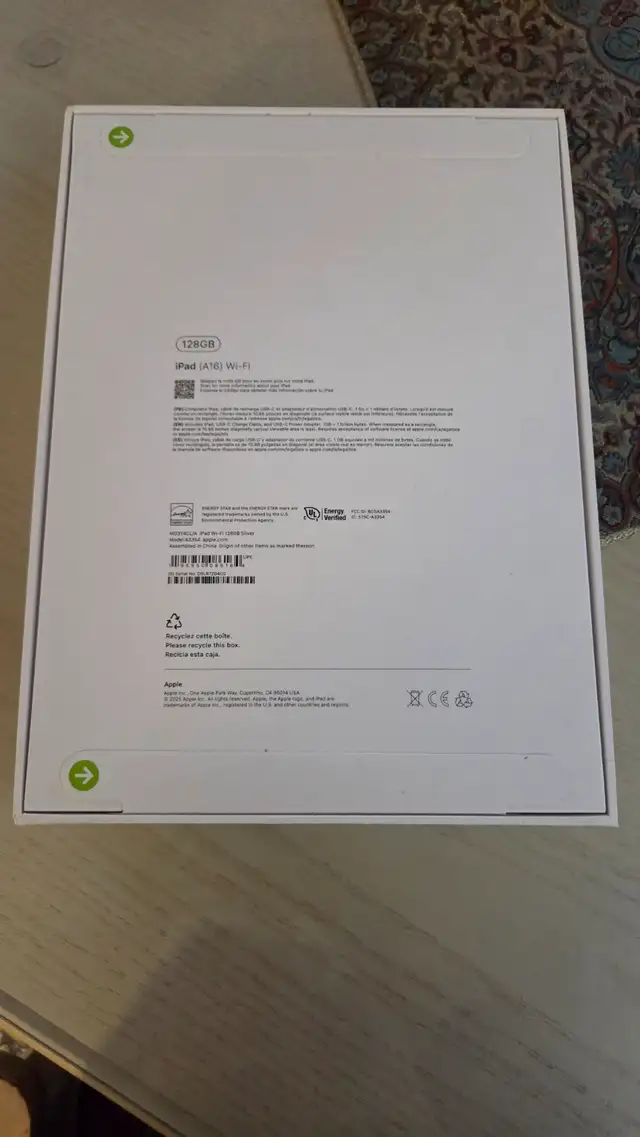 Ipad A16 ( 128gb) in silver | iPads & Tablets | City of Montréal | Free ...