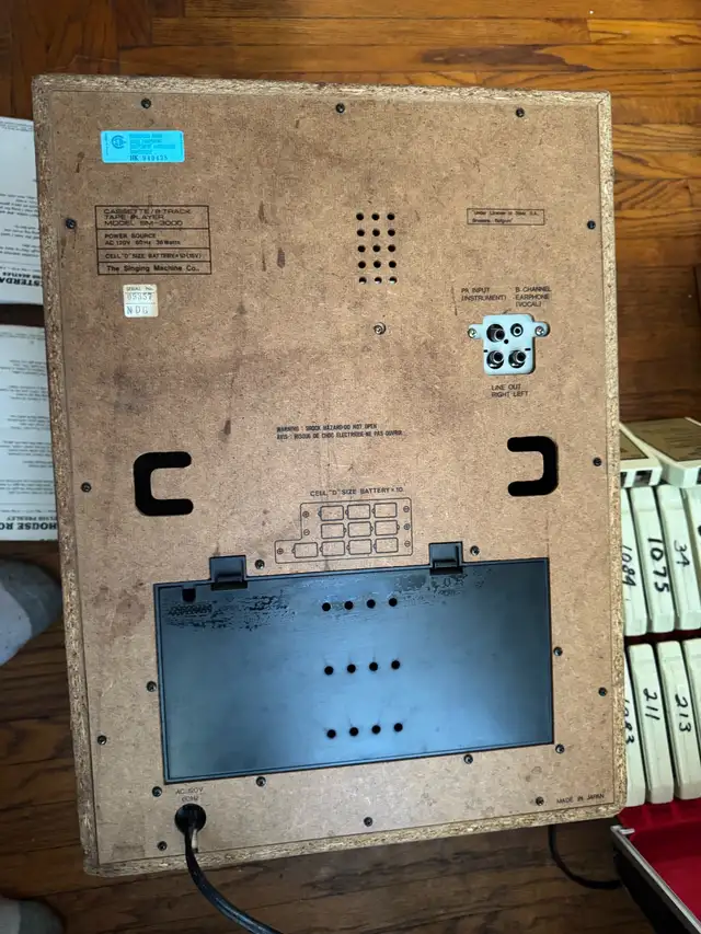 Vintage The Singing Machine Karaoke Model Sm 3000 - 1960’s | Stereo ...