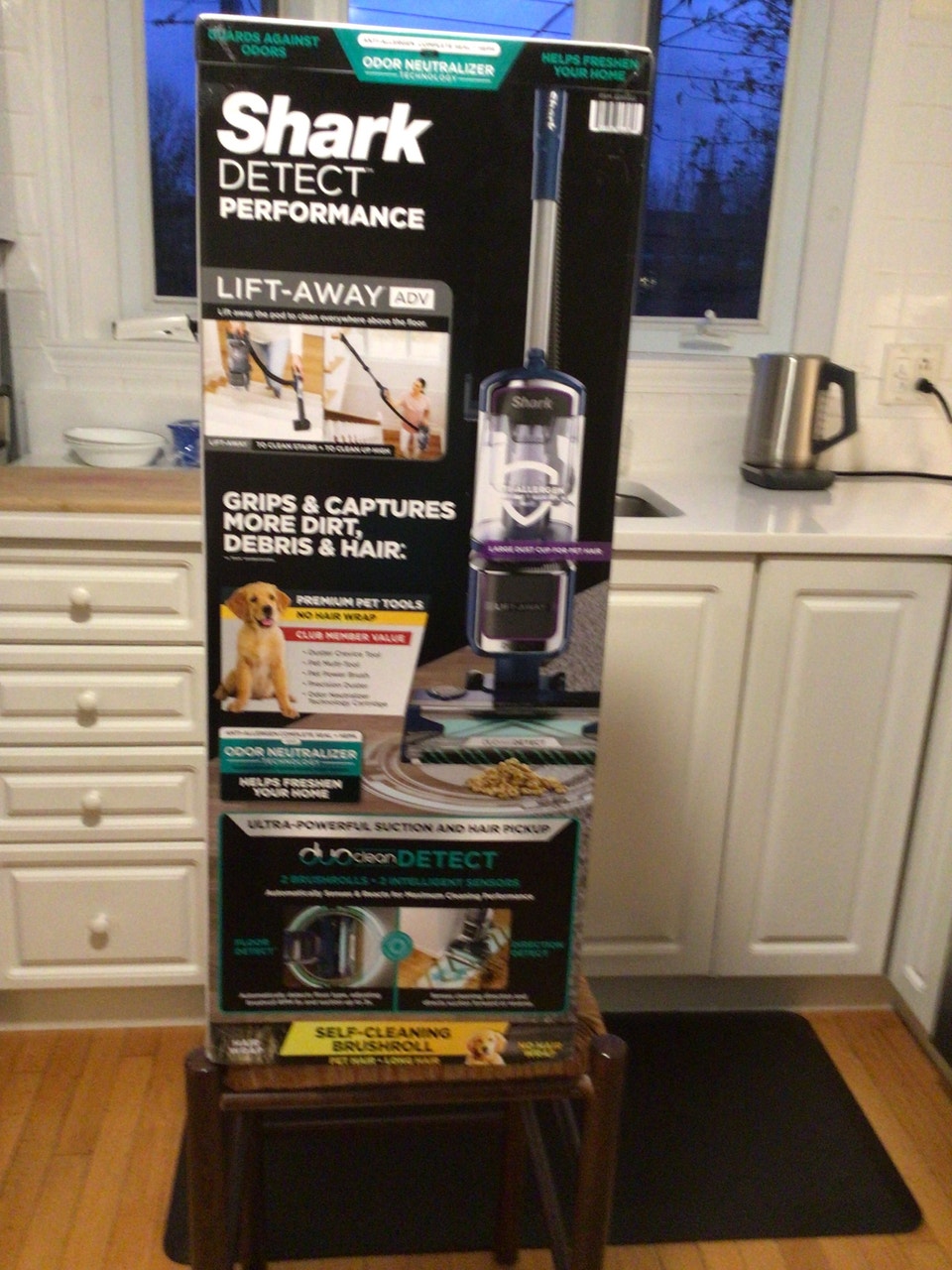 NEW Shark Detect Performance with Lift-Away Upright Vacuum $200 ...