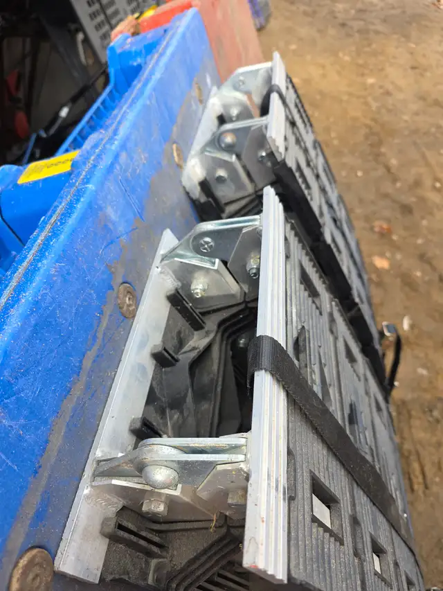 Aluminum Motorcycle Ramps Folding Ramp Set W Safety Straps | Other ...