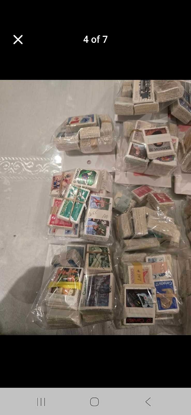 5000 Canadian stamps family collections | Arts & Collectibles | Laval ...