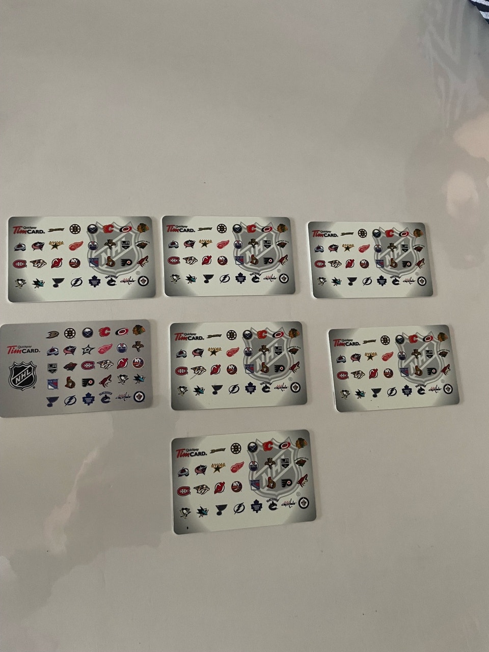 Tim Hortons NHL Team Logos Reloadable Coffee Cards | Arts ...