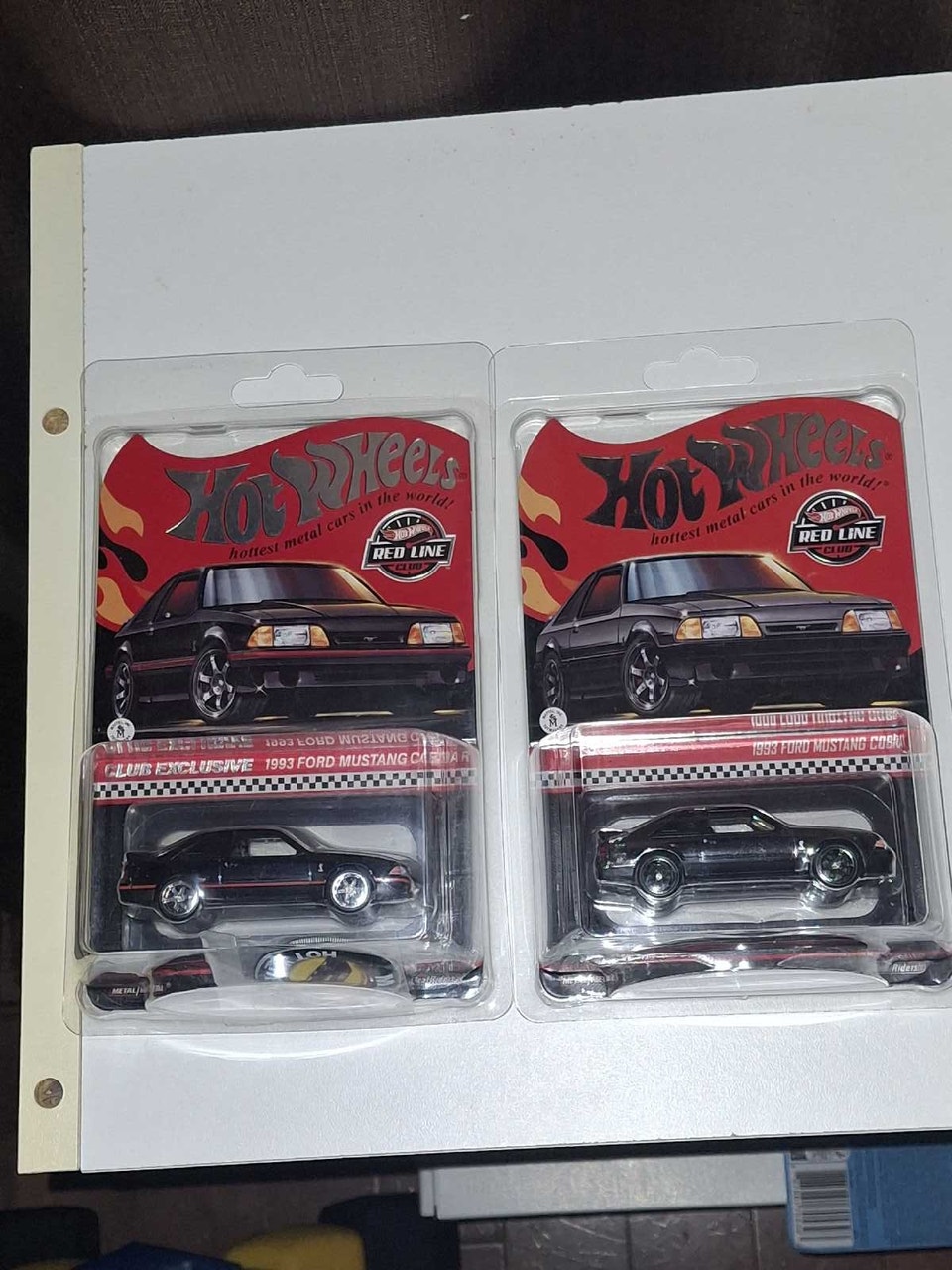 1993 Ford Mustang Cobra R RLC Hot Wheels lot of 2 | Toys & Games ...