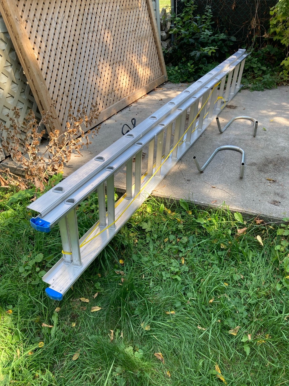 12ft extendable ladder with attachments | Ladders & Scaffolding ...