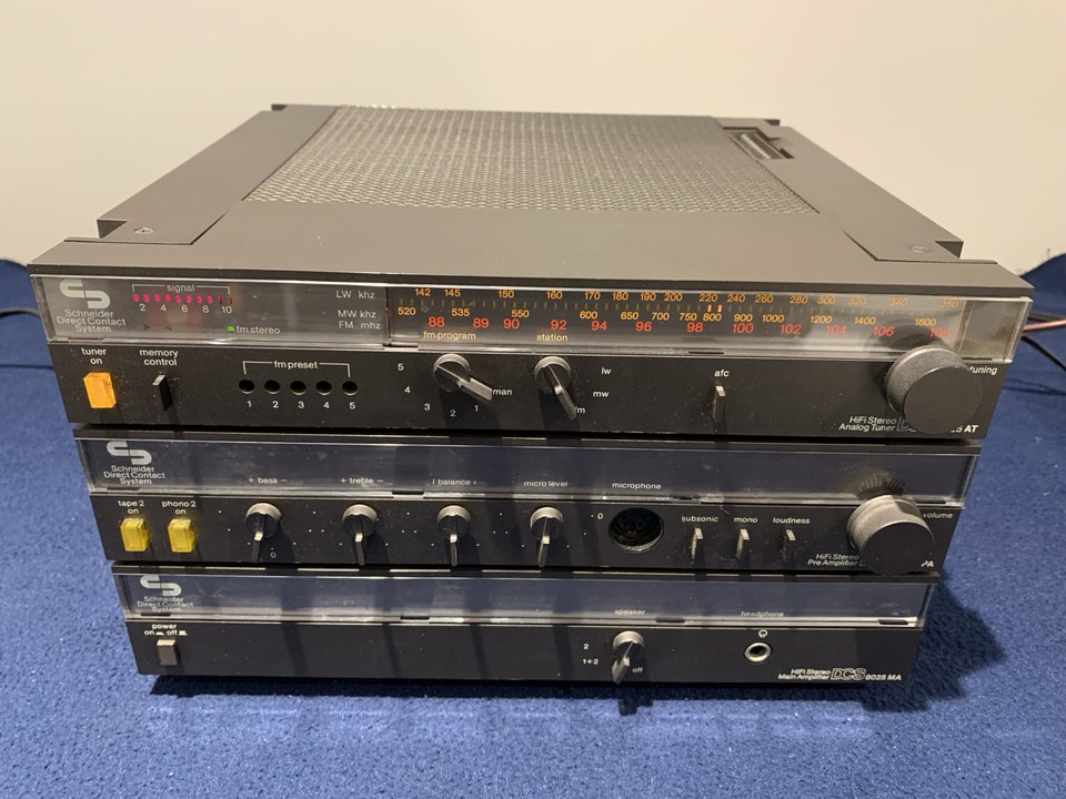 SCHNEIDER DCS 8025 ENSEMBLE 3 MORCEAUX AUDIO FM | Stereo Systems & Home ...