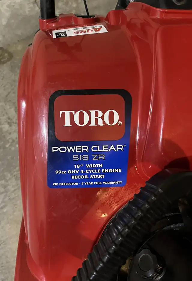 Toro® 18" (46 cm) Power Clear® 518 ZR Gas Snow Blower | Snowblowers ...