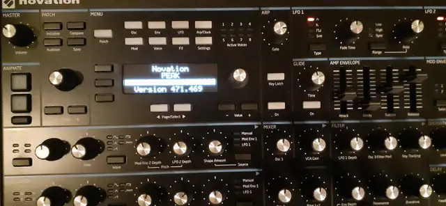 Novation - PEAK - 8-voice desktop polyphonic synthesizer NEW IN ...