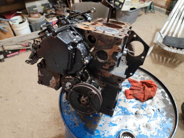 shibaura 3 cylinder 22hp diesel engine (parts) Shibaura S753 ...