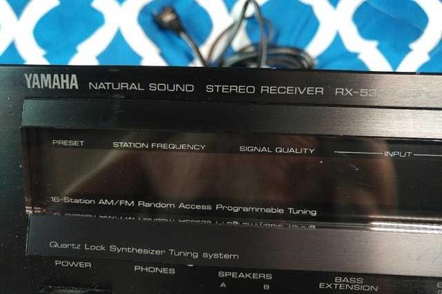 Yamaha RX 530 Natural Sound Receiver | Stereo Systems & Home Theatre ...