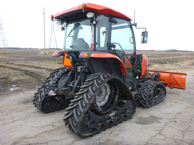 2017 Kubota L6060 Tracks Tires Wheels Hitch Subframe Blade DELIV ...