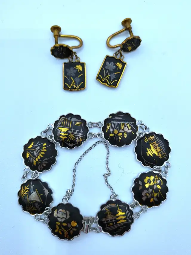 Vintage Amita Japanese Damascene Jewellery $170 OBO | Jewellery ...