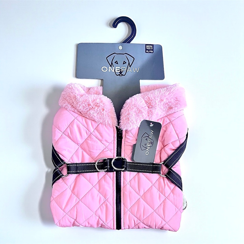 [new] (L) dog Coat w/ Built-In Harness [One Paw] | Accessories ...