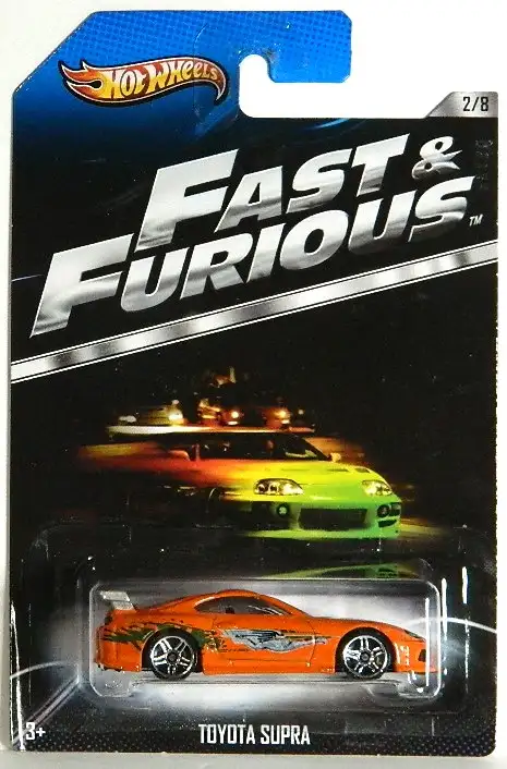 Hot Wheels 1/64 Toyota Supra Fast & Furious Diecast | Arts ...