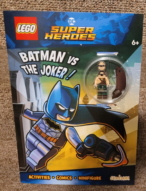 Lego DC Comics Super Heroes Batman Joker Activity Book Minifig | Toys ...
