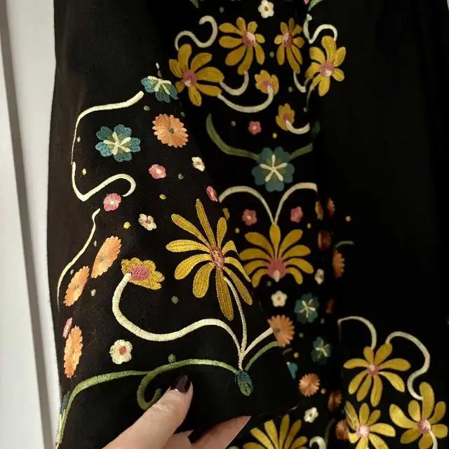 The Hippie Shake Vintage-inspired wool embroidered mini dress | Women's ...