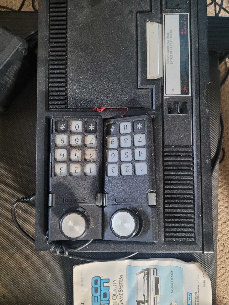 Vintage Coleco Vision game console. Model no. 2400 I deliver! | Older ...