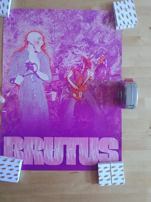 Brutus. Original concert poster. | Arts & Collectibles | Markham / York ...