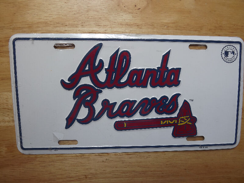 FS: Major League Baseball License Plates (Braves-O's-Rockies-Twi | Arts ...