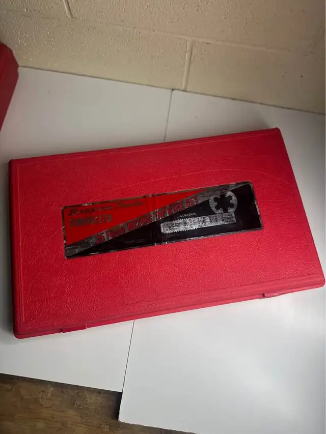 New! Snap-On 25 PC Metric Tap and Die Set TDM99117A - New | Hand Tools ...