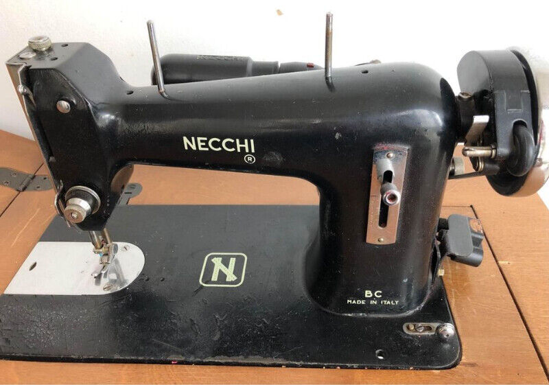 VTG Italian Sewing Machine w/ desk - Necchi brand (model BC) | Hobbies ...