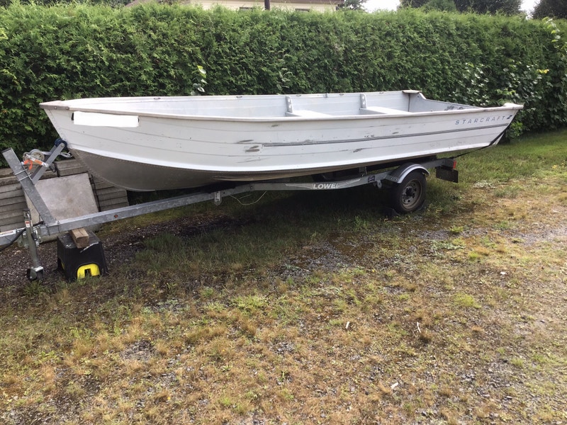 Starcraft SF16L Deep & Wide 16 ft Auminum Utility Boat | Fishing ...
