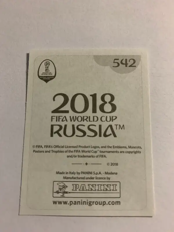 2018 PANINI FIFA WORLD CUP RUSSIA STICKERS F. BALOY #542 PANAMA | Arts ...