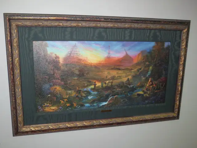 Tom duBois “Noah’s Ark” Framed CANVAS Limited Edition Prints | Arts ...