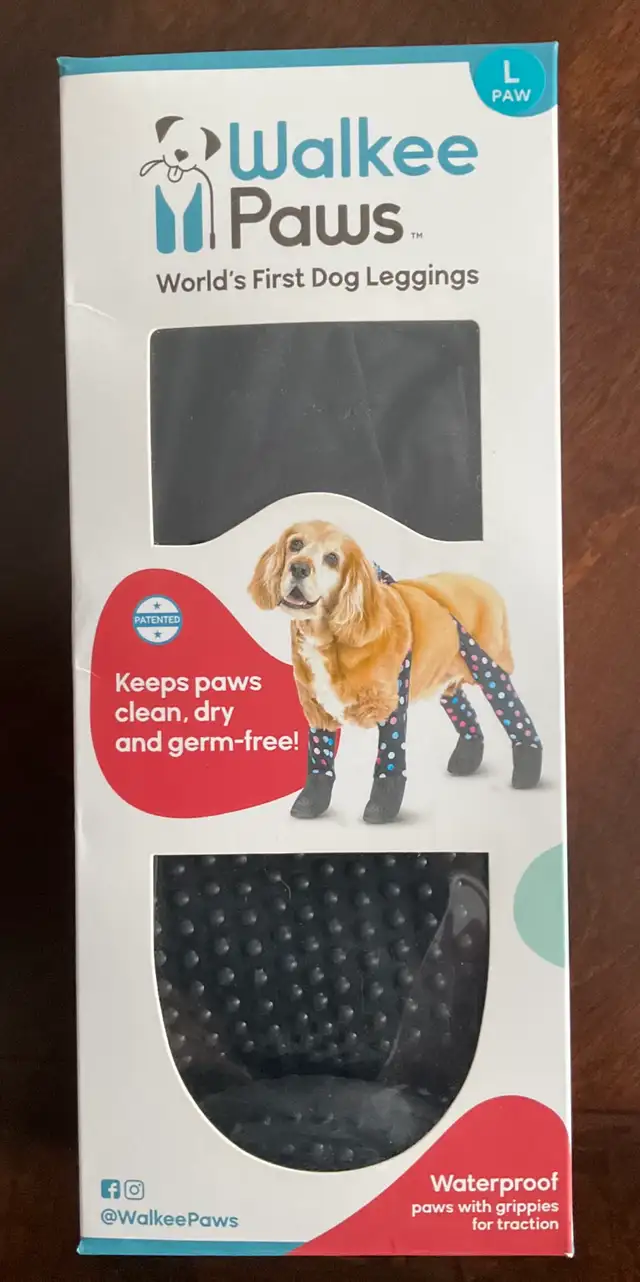 Dog boots with suspenders Size Large (Walkee Paws brand) | Accessories ...