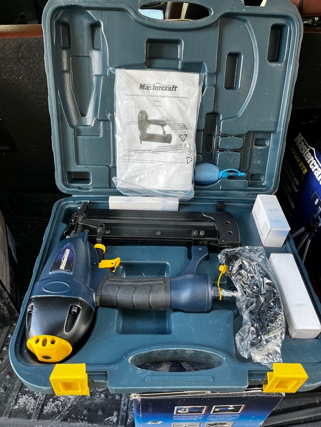 New Mastercraft 3 in 1 Brad/ finish nailer and stapler | Power Tools ...