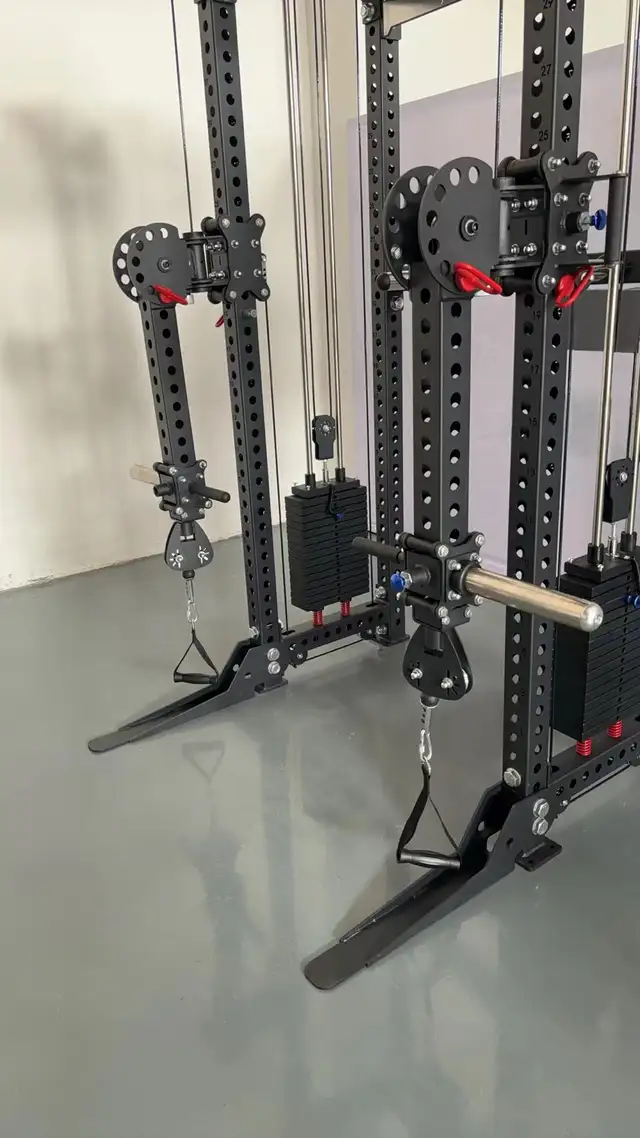 OEM Athena V2 Squat Rack with Integrated Functional Trainer | Exercise ...