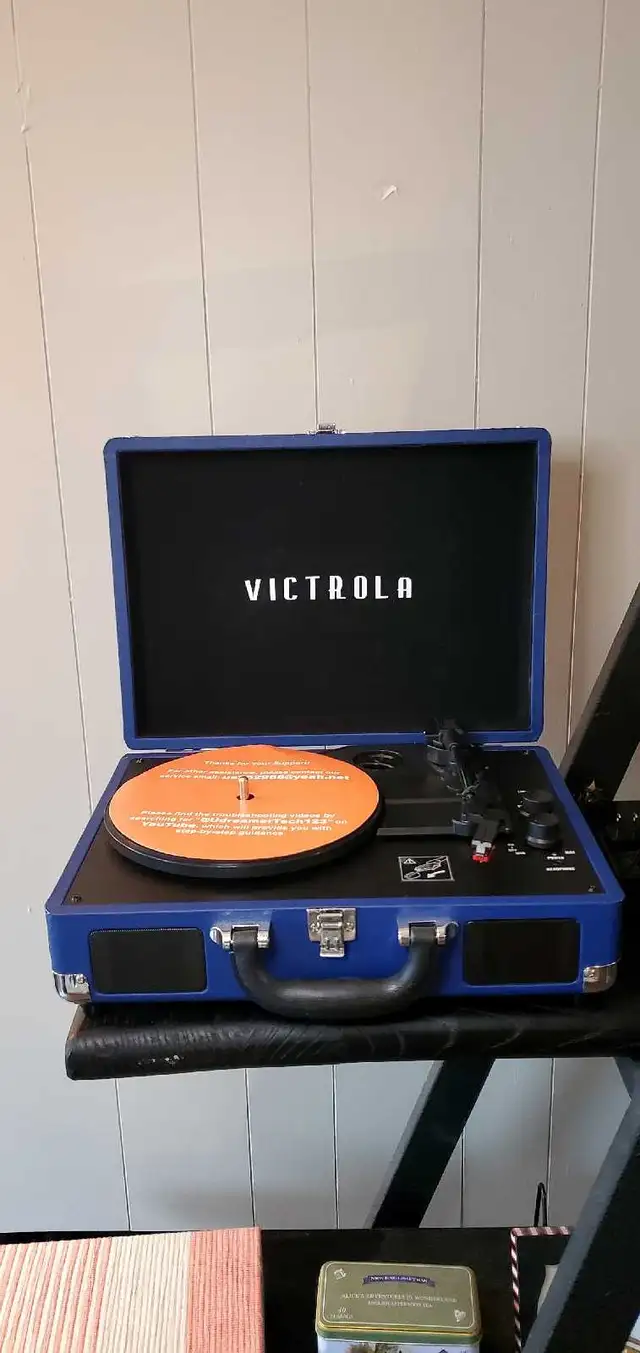 Victrola Suitcase Record Player Turntable | Stereo Systems & Home ...