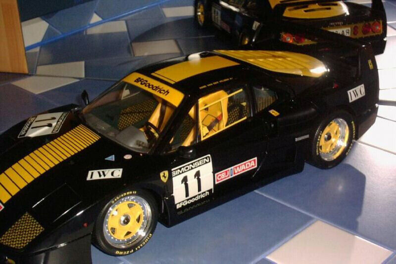 POCHER Ferrari F40 1/8 Metallic Black modified and improved K60 | Arts ...