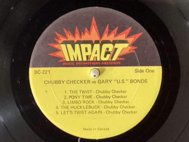 IMPACT (CHUBBY CHECKER VS GARY U.S BONDS) VINYL ALBUM | Arts ...