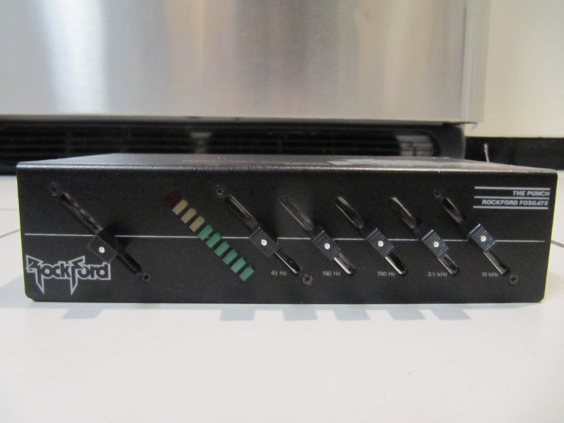 The Punch Rockford Fosgate Preamp EQ FR169C "Z" Rare Circa 1982 | Arts ...