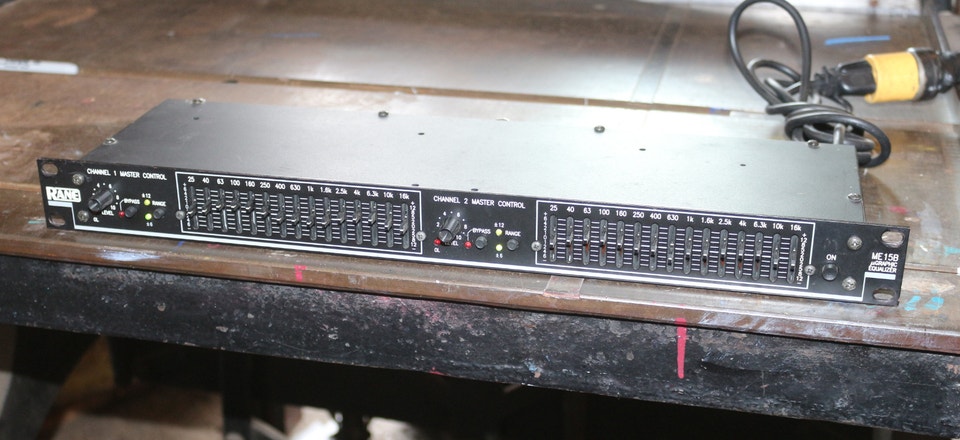 Rane ME15B - Compact 15 Band 2 channel Professional Equalizer | Stereo ...