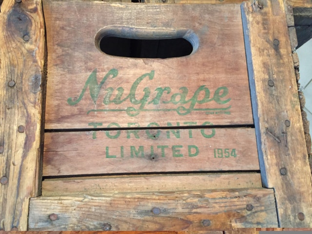 Vintage 60s Pepsi Cola & NuGrape Crates Boxes | Arts & Collectibles ...
