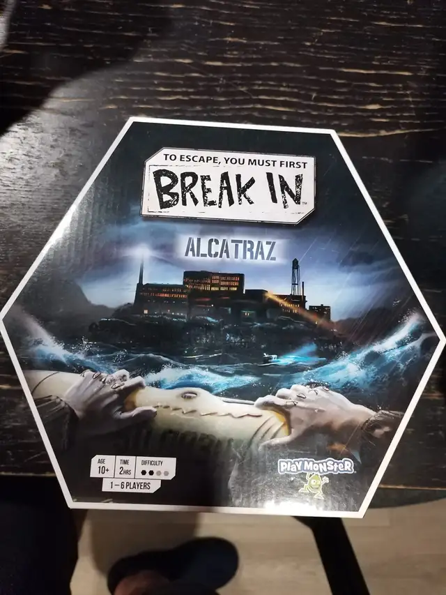 To Escape You Must First Break In Alcatraz Board Game | Toys & Games ...