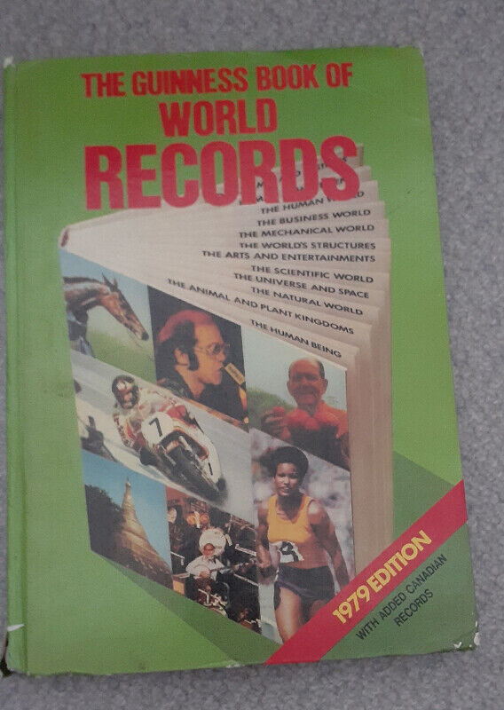3 Guinness Books of World Records (Hardcover) | Non-fiction | Oakville ...