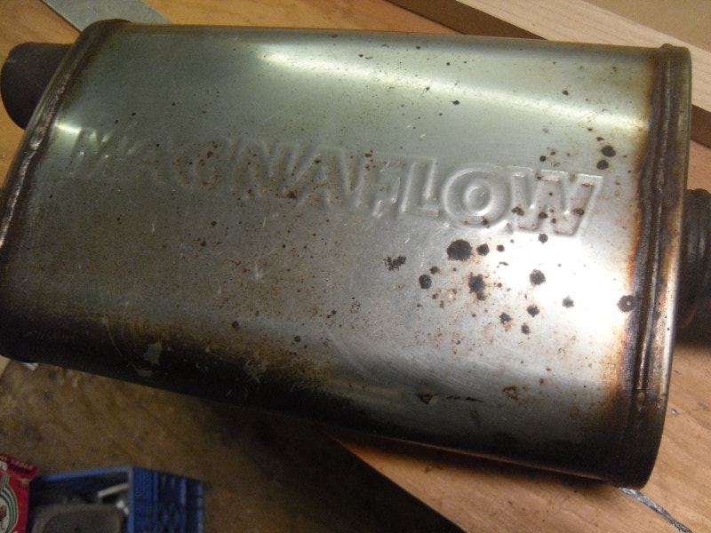 for sale is a Stainless Steel Magnaflow muffler $60 | Cars & Trucks ...