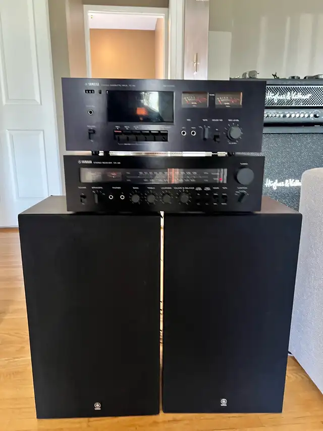 Yamaha CR-66 & NS-66 Complete Stereo System – Vintage Hi-Fi | Stereo ...
