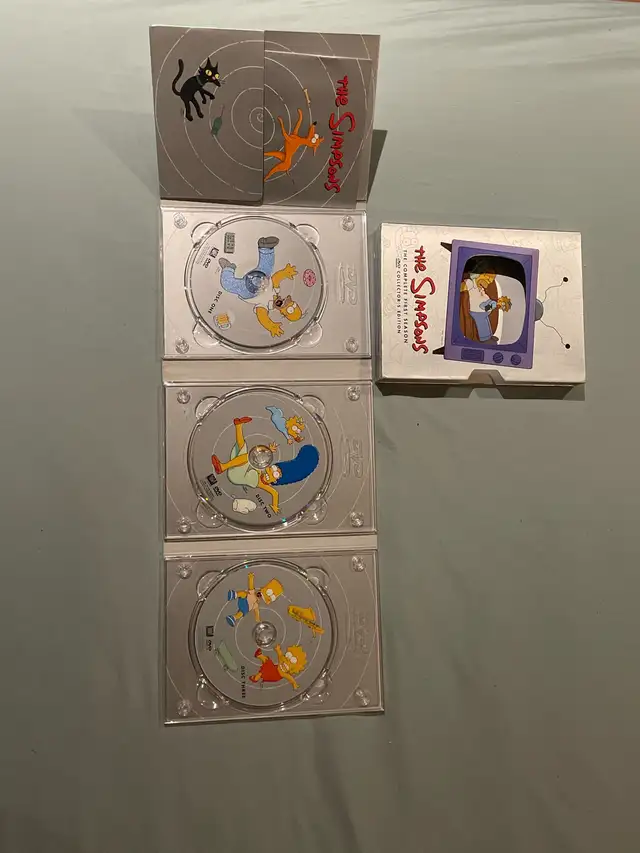 The Simpsons The complete first season DVD Collector’s Edition | CDs ...