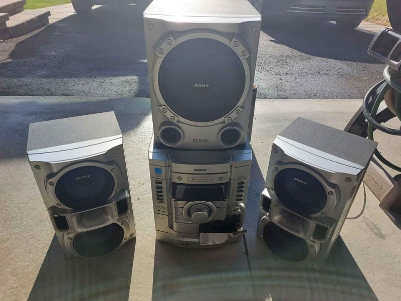 Sony MHC-GX470 Mini Audio System/Chaîne stéréo | Chaînes stéréo | Laval ...