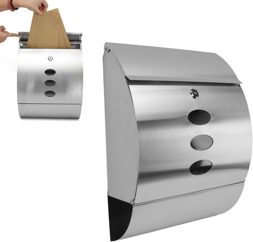 NEW Stainless Steel Outdoor Mailbox w/lock | Outdoor Décor | Markham ...