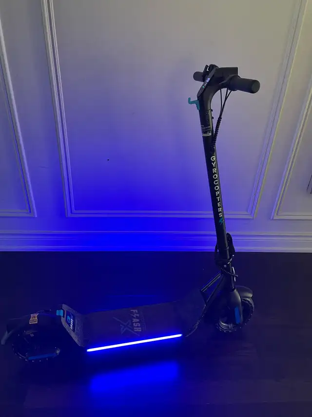 gyrocopters flash x blue led electric scooter | Scooters & Pocket Bikes ...